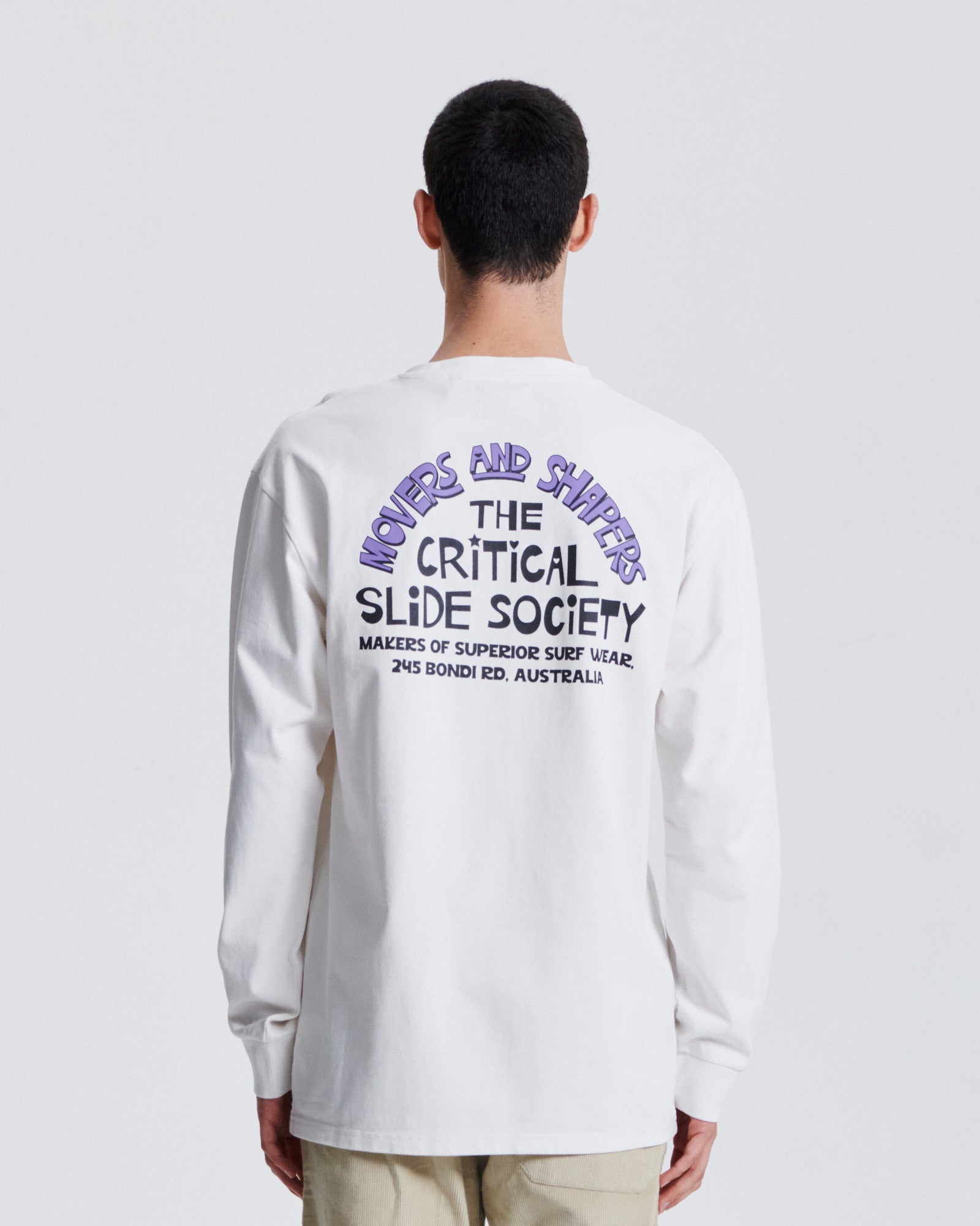 Community Longsleeve Tee - Vintage White – The Critical Slide Society