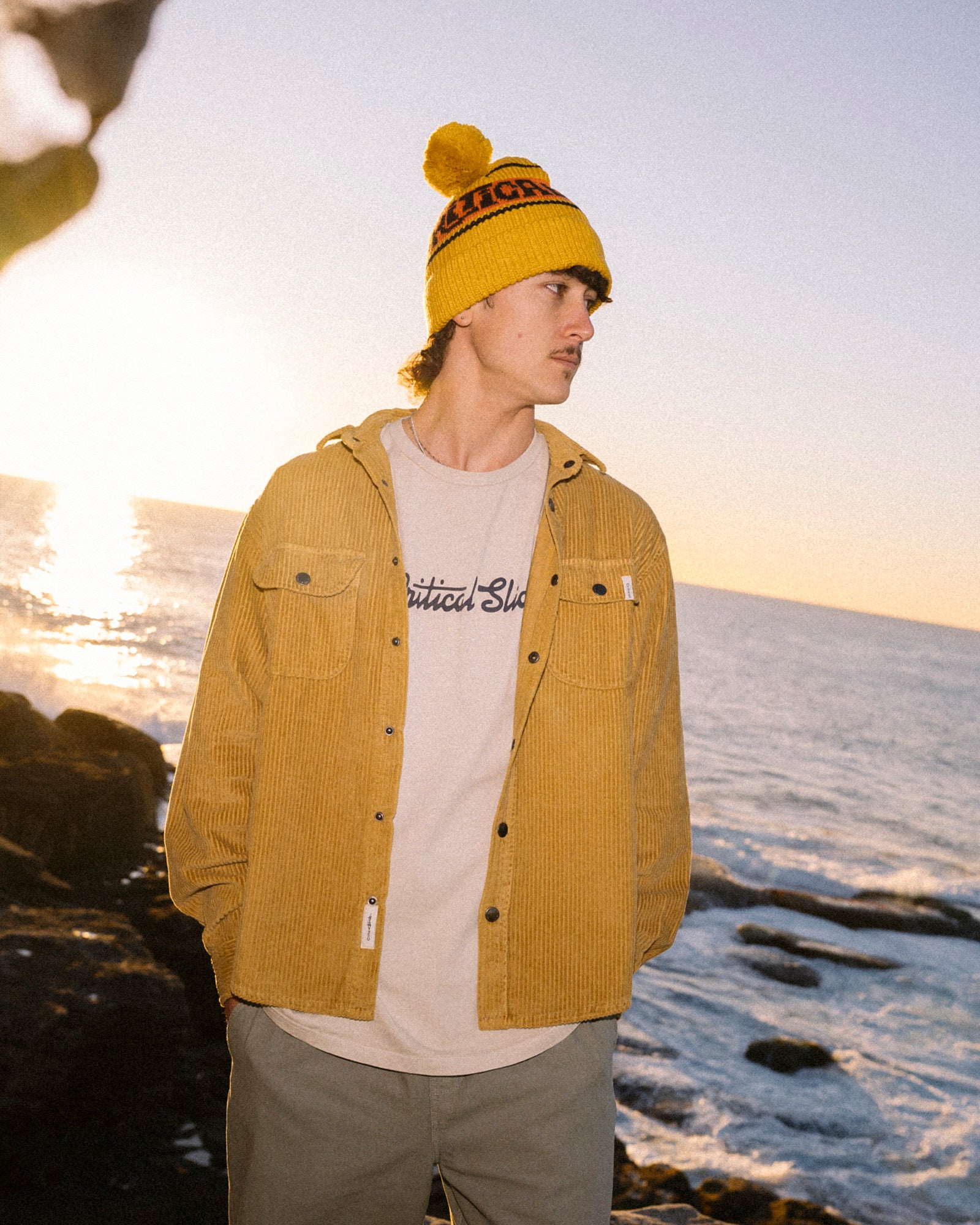 Surface Overshirt - Mustard – The Critical Slide Society