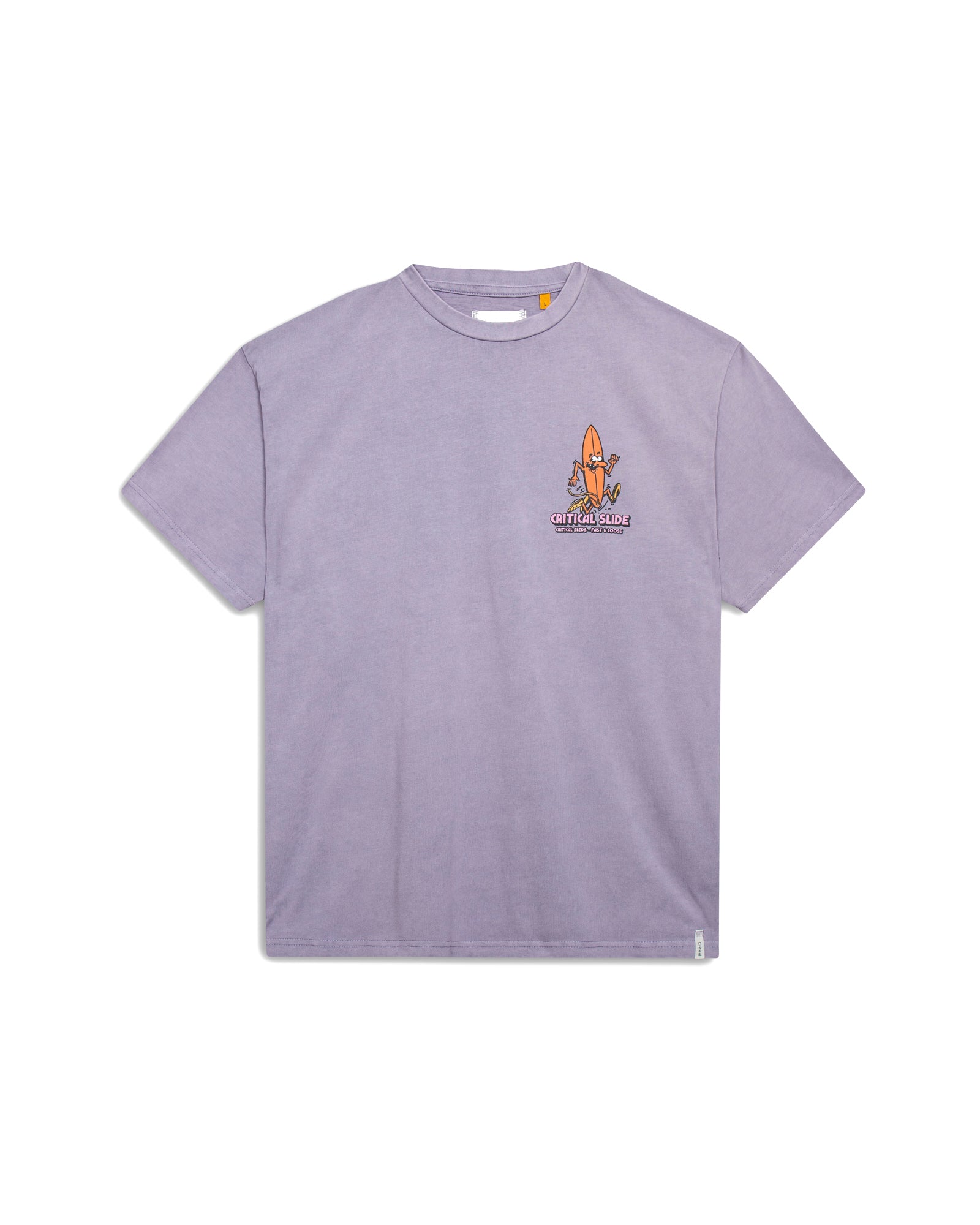 Fast and Loose Tee - Lilac – The Critical Slide Society
