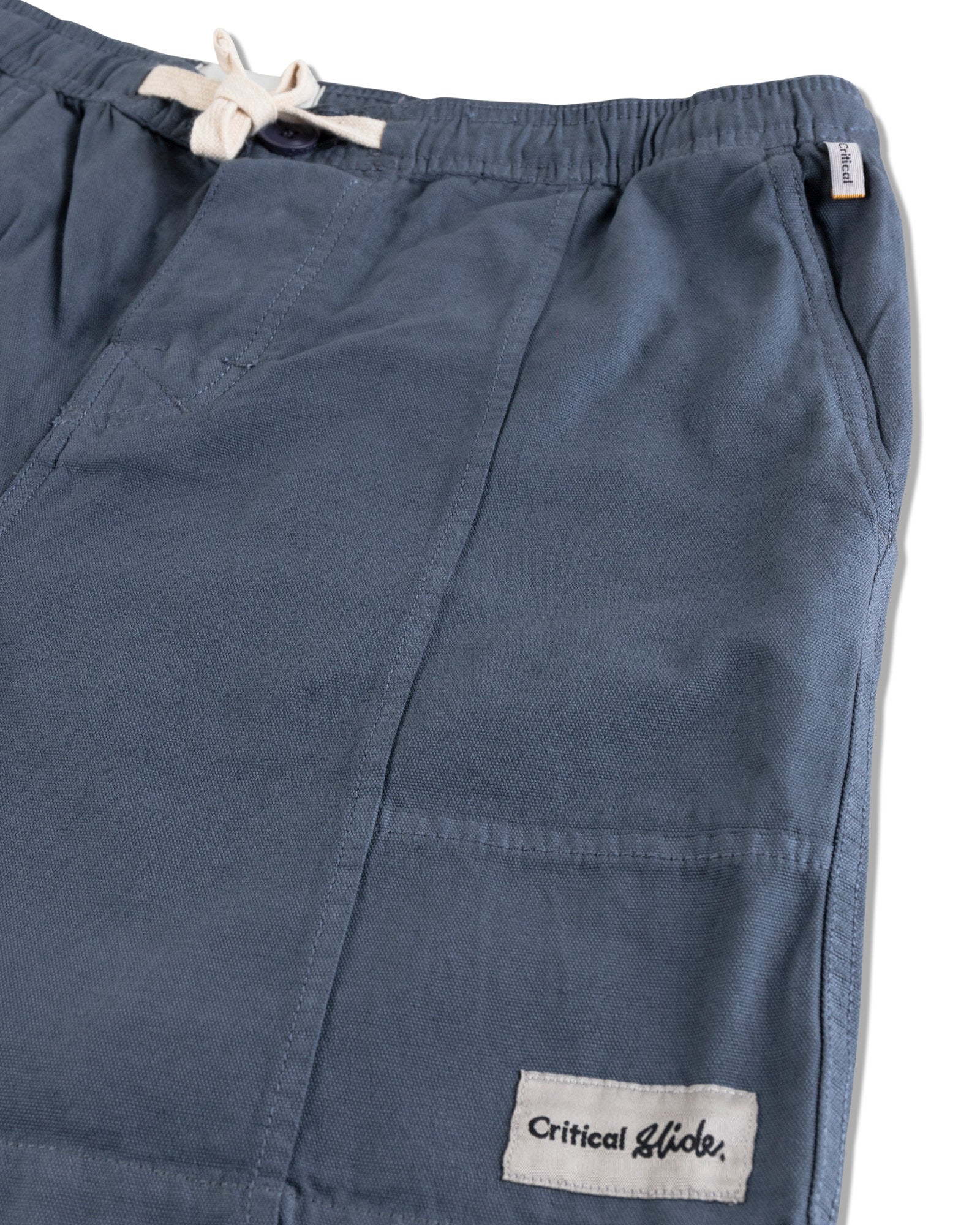 All Day Canvas Short - Blue – The Critical Slide Society